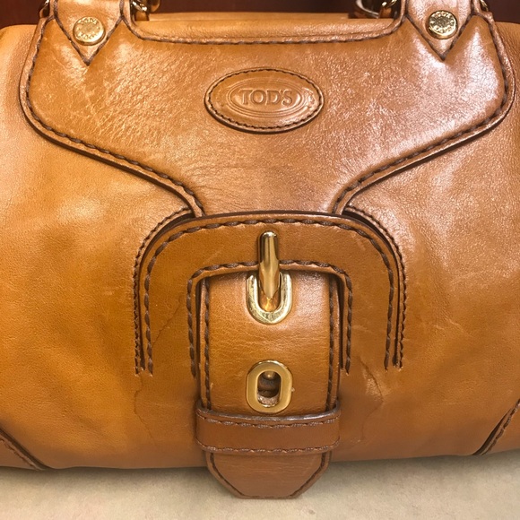 Tod's | Bags | Tods Authentic Carey Leather Satchel Purse | Poshmark